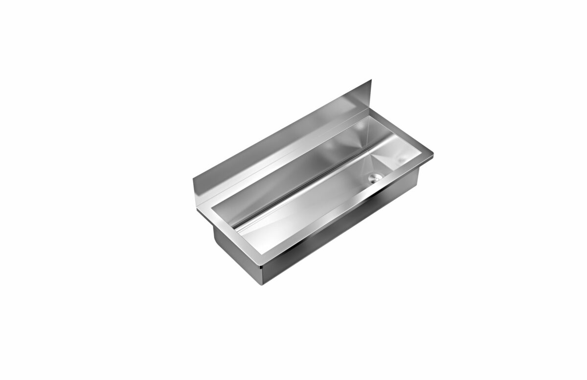 Wash Trough Wall Hung SS 900 | Cube Trade NZ